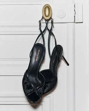 Veronica Beard Anora Stiletto Sandal - Black