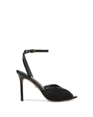 Veronica Beard Anora Stiletto Sandal - Black