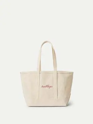 Veronica Beard Trailblazer Canvas Tote - Ecru