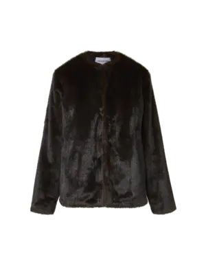 Veronica Beard Griselda Faux Fur Coat