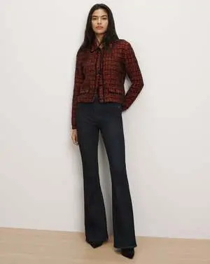 Veronica Beard Blanche Knit Tweed Jacket