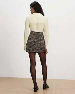 Veronica Beard Mya Tweed Mini Skirt