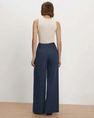 Veronica Beard Tyrell Wide-leg Pant