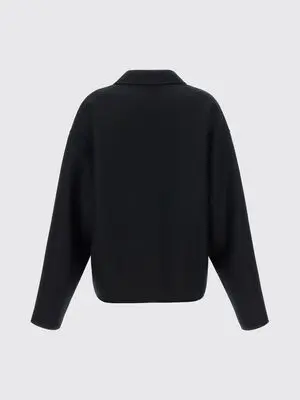 Extreme Cashmere V-neck Cashmere And Wool Blend Jumper With Dropped Shoulders