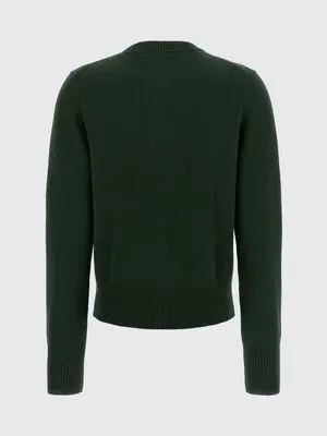 Extreme Cashmere Crewneck Button-up Cardigan In Pure Cashmere - Green