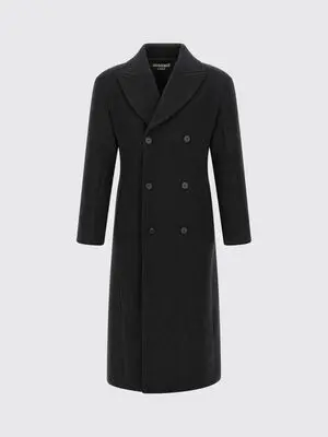 Jacquemus Long Double-breasted Virgin Wool Coat With Lapels