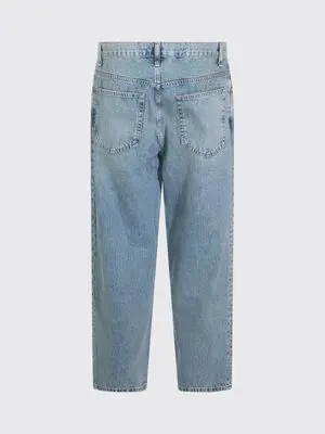 RAG&BONE Baggy Fit Cotton Jeans With Button And Zip Fly