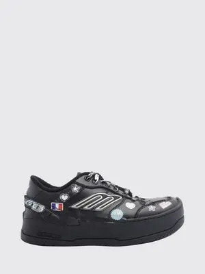 Balenciaga Hamptons Trainers With Printed Monogram And Platform Sole