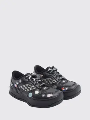 Balenciaga Hamptons Trainers With Printed Monogram And Platform Sole