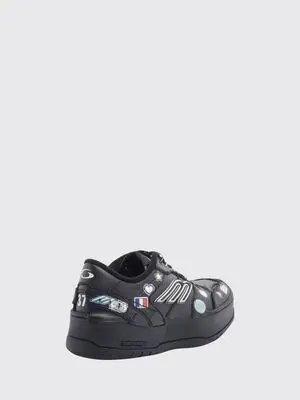 Balenciaga Hamptons Trainers With Printed Monogram And Platform Sole