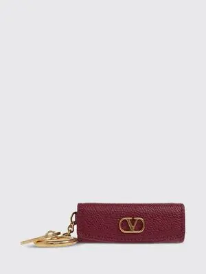 Valentino Garavani Vlogo Signature Grained Calfskin Leather Utility Case