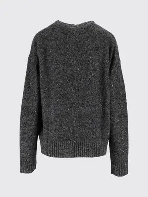 ELEH Glittered Wool And Cashmere Blend Crewneck Jumper