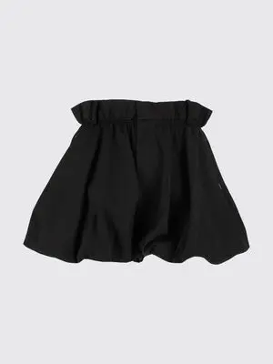 ELEH High-waisted A-line Mini Skirt In Polyester Crêpe