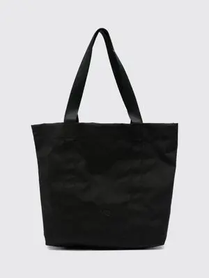Y3 Polyamide Tote Bag With Double Handle And Tonal Logo - Black