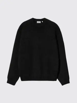 Carhartt Work In Progress Wool Blend Crewneck Jumper With Ribbed Trims