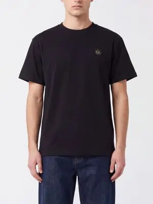 MAUNA KEA Cotton T-shirt With Graphic Print And Back Logo - Black