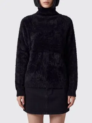 THOM KROM High Neck Jumper In Pure Cashmere With Long Sleeves - Black
