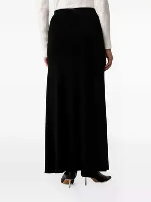 Ermanno Scervino Lace-trim Jersey Maxi Skirt