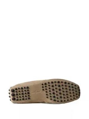 Car Shoe Perforated Suede Sneakers