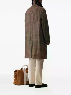 FORTELA Amedeo Single-breasted Tweed Coat