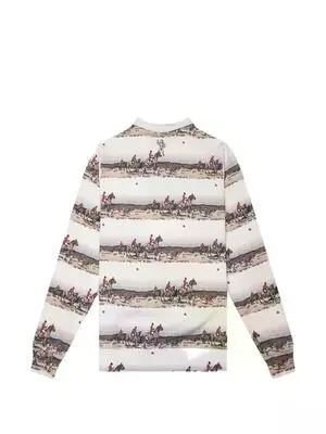 BILLIONAIRE BOYS CLUB Flushing Zip-neck Sweatshirt - Neutrals