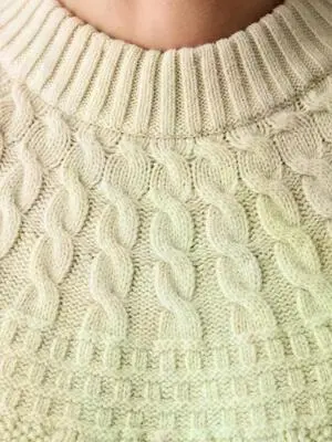 Fjallraven Cable-knit Wool Sweater