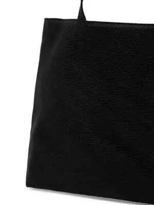 ERMANNO FIRENZE Logo-plaque Reversible Tote Bag - Black