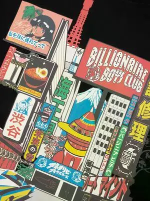 BILLIONAIRE BOYS CLUB View Short-sleeve Cotton T-shirt