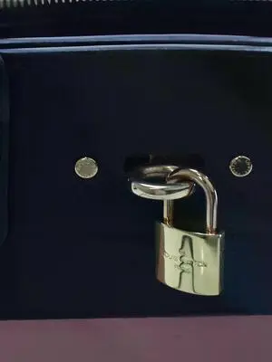 LOUIS VUITTON 2016 Bicolor Leather City Steamer Mm Satchel