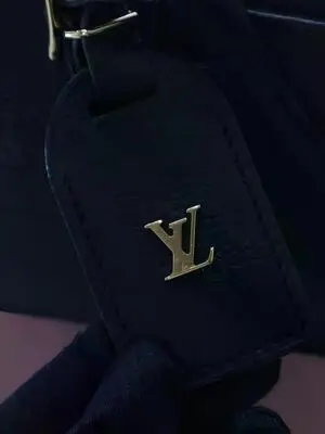 LOUIS VUITTON 2016 Bicolor Leather City Steamer Mm Satchel
