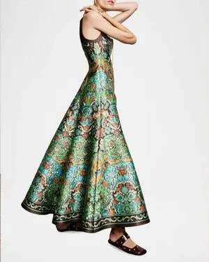 ALEMAIS Charlotte A-line Gown - Multi