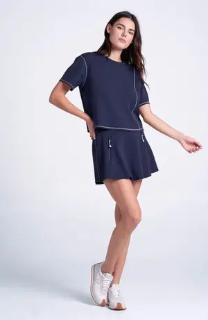 Lucky In Love Womens' Pure Luxe Short Sleeve Top