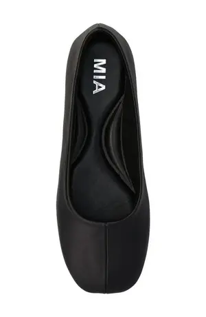 Mia Karissa Skimmer Flat - Black