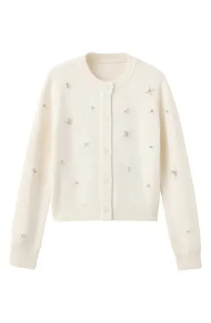 Mango Embellished Cardigan