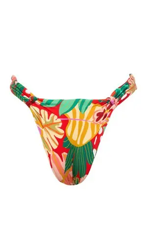 VYB SWIM Mai Tai Knotted Bikini Bottom