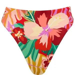 VYB SWIM Mai Tai Kimmy High Waist Bikini Bottom - Multi
