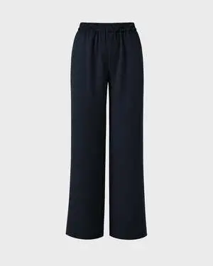 WAKAKUU Trousers Crepe Maria - Navy