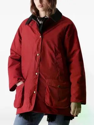 FORTELA Floriane Waxed-cotton Jacket - Blue