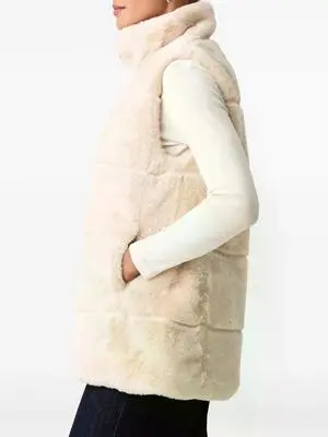 SAVE THE DUCK Reversible Faux-fur Gilet
