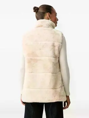 SAVE THE DUCK Reversible Faux-fur Gilet