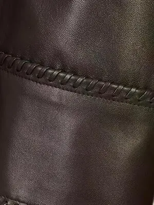 Agnona California Nappa-leather Jacket