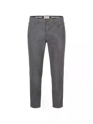 JACOB COHЁN Bard Panama Slim-fit Trousers - Grey