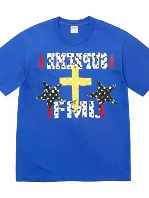 Supreme Fml Graphic-print T-shirt - Blue
