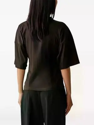 SESSUN Naktis Button-embellished Pleated Top