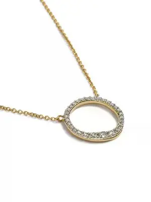 Monica Vinader Riva Pavé Diamond Necklace