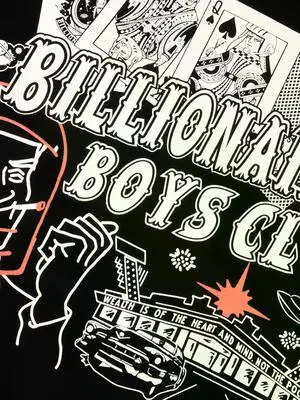 BILLIONAIRE BOYS CLUB Space Deck Short-sleeve Cotton T-shirt