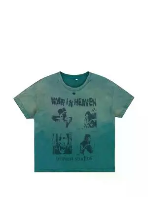 BRAVEST STUDIOS Graphic-print Distressed T-shirt