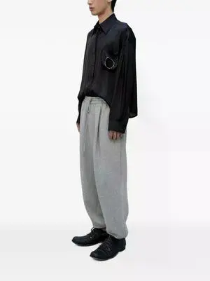 OPEN YY Pleated Drawstring Track Pants