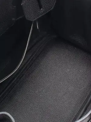 Hermès 2009 30 Birkin Tote Bag - Black