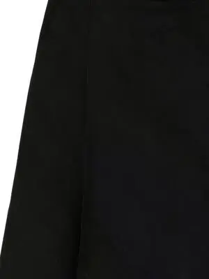PUSHBUTTON Flared Tuck Culotte Pants